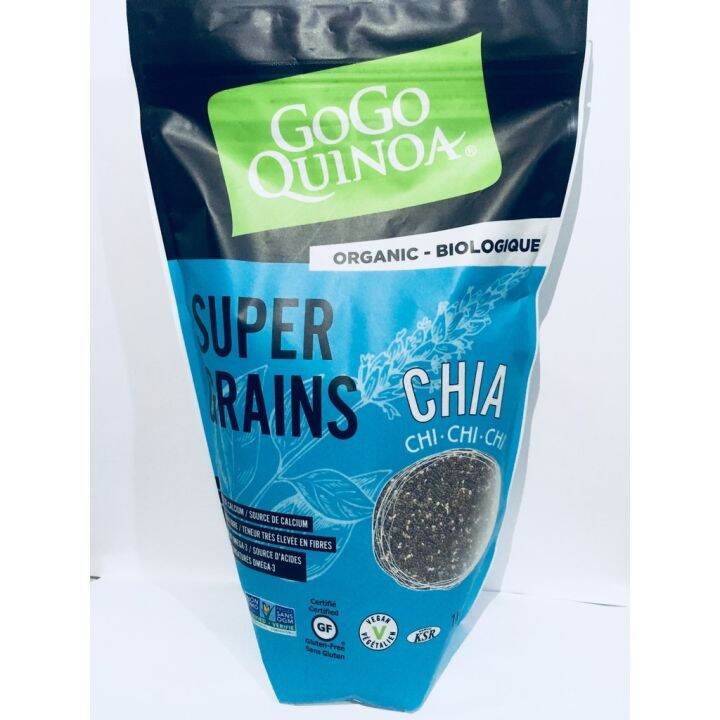 GoGo Quinoa Organic Super Grains Chia Seeds 1kg | Lazada PH