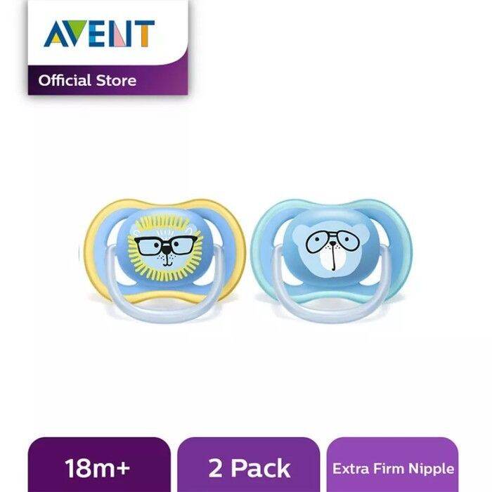 Philips Avent Ultra Air Pacifier 18m+ Orthodentic Empeng Bayi Avent ...