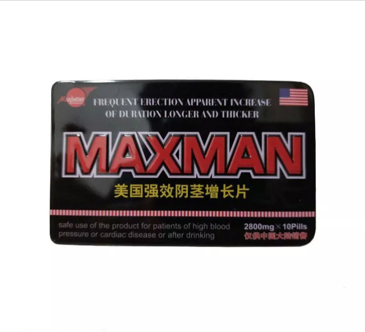100% Original MaxxMan Tablets white for men (Discreet packaging ...