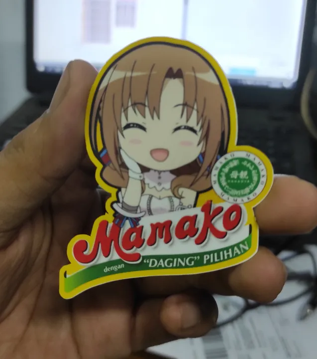 MAMAKO - Sticker watosustore Masako Tsuujou Kougeki Anime Stiker ...
