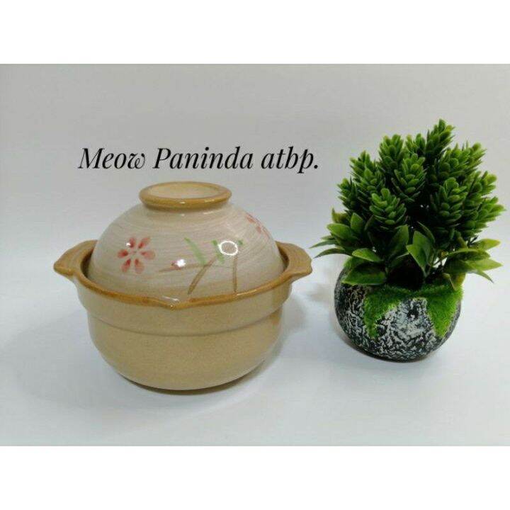 CASSEROLE Earthen Ware Japanese Style Cooking Hot Pot Donabe 6 | Lazada PH