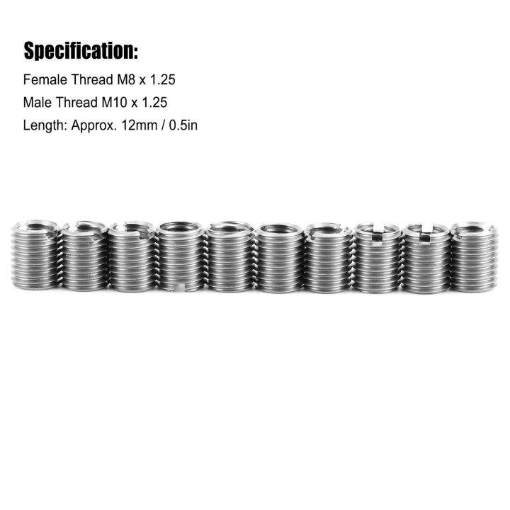 【Extreme Sports Online Store】10X Thread Insert Kit Reducing Nuts Female ...