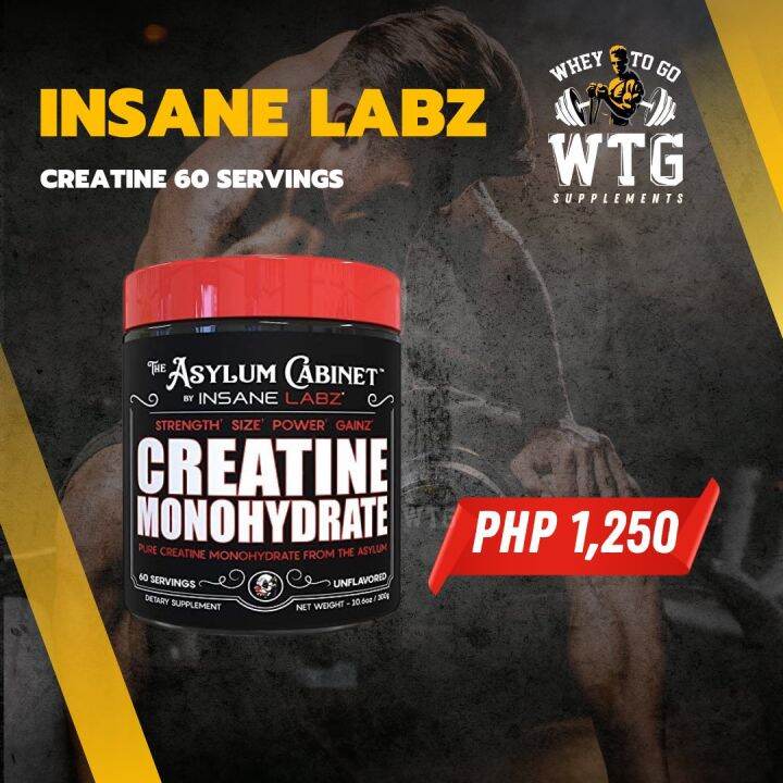 Insane Labz Creatine Monohydrate 60 servings | Lazada PH