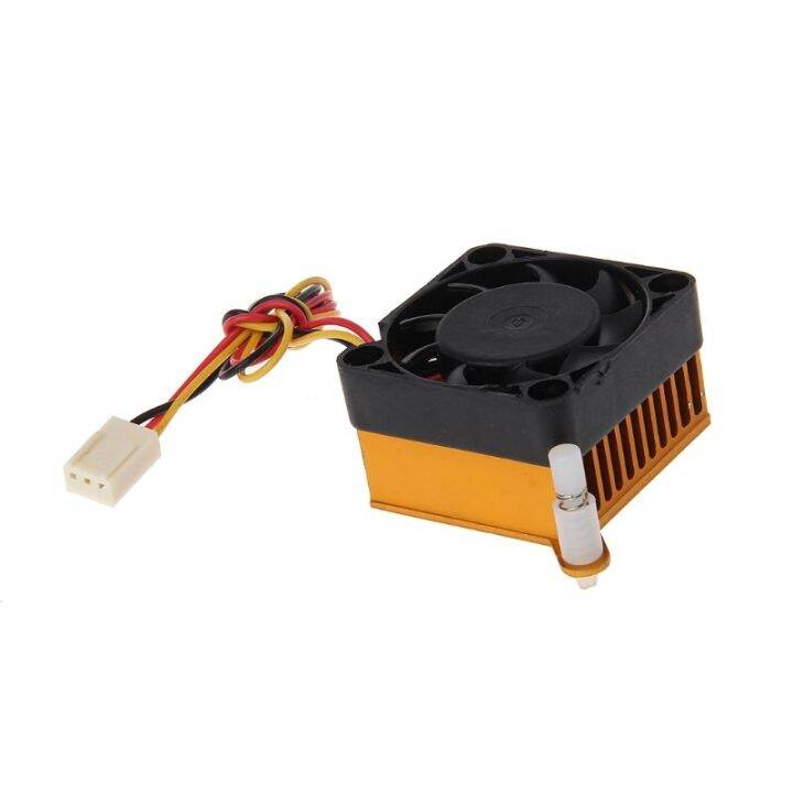 PC Northbridge Chipset Aluminium Cooler Heatsink 40mm Fan For 3D ...