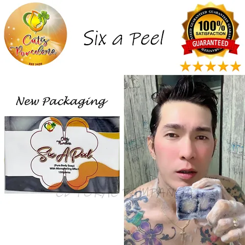 Six A Peel Soap Whitening Soap by Cutis Porcelana Beauty Skin care ...