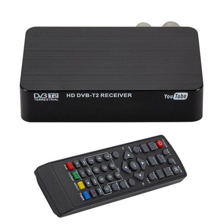 Mini HD DVB-T2 K2 WiFi Terrestrial Receiver Digital TV Box with Remote Control TV Receivers ...