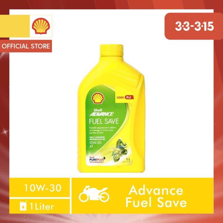 Shell Advance Fuel Save 10W-30 (1Liter) - Motor Fully Synthetic | Lazada PH