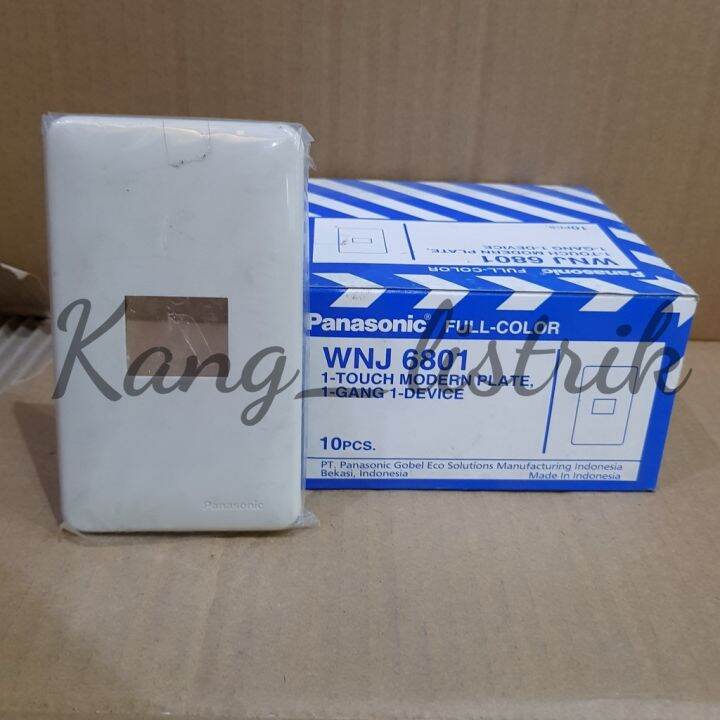 Panasonic Plate 1 Gang 1 Device - WNJ6801 / Frame Panasonic WNJ6801 ...