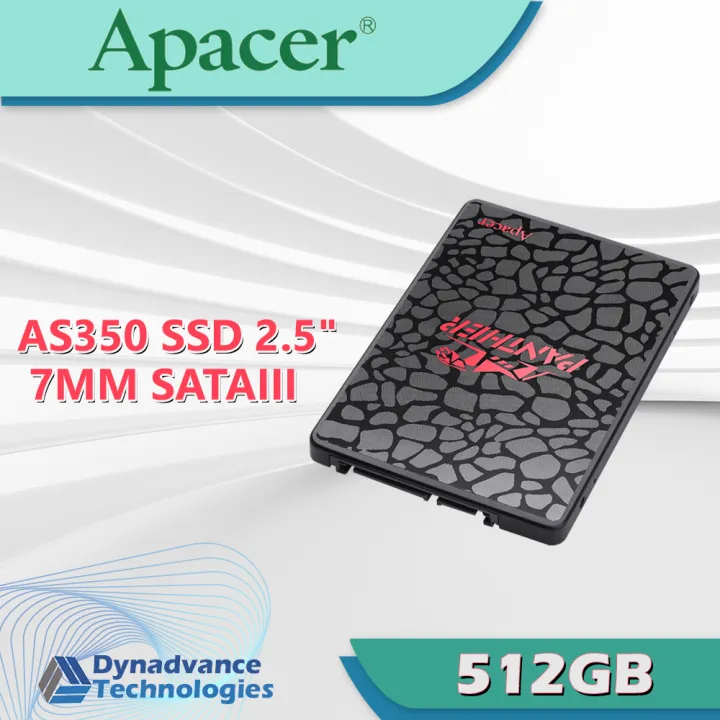 APACER AS350 PANTHER SATA III SSD 512GB, STANDARD (SINGLE)-AP512GAS350 ...