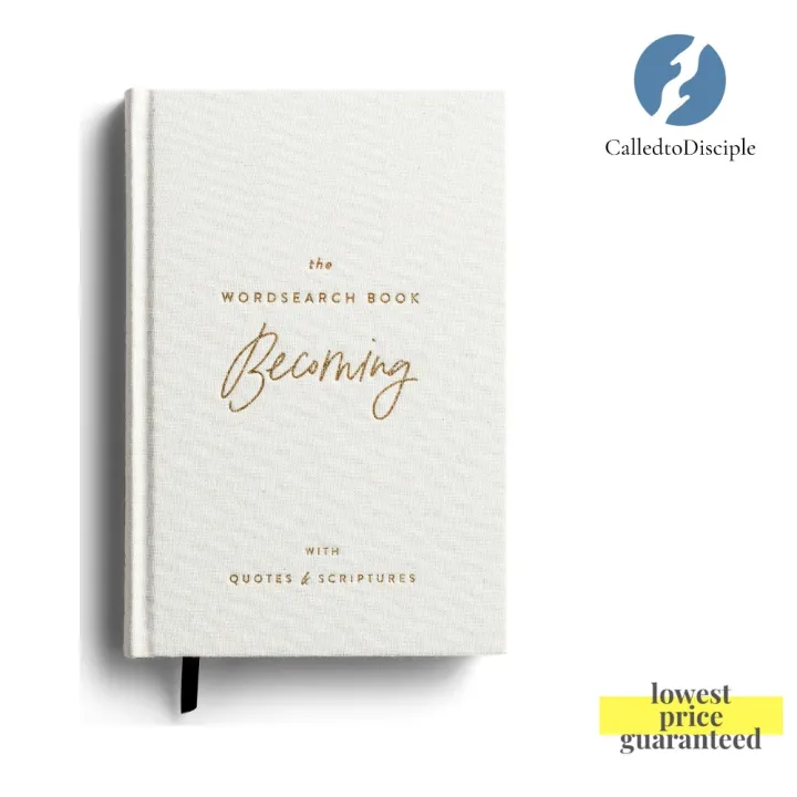 The Wordsearch Book: Becoming With Quotes & Scriptures (Dayspring ...