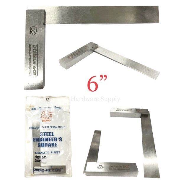 6” Engineer Square / Machinist Ruler / Try Square / 6” Engineering ...