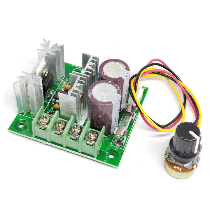 Adjustable DC Motor Speed Controller DC 12V-40V 400W 10A Potentiometer ... Adjustable DC Motor Speed Controller DC 12V-40V 400W 10A Potentiometer ...