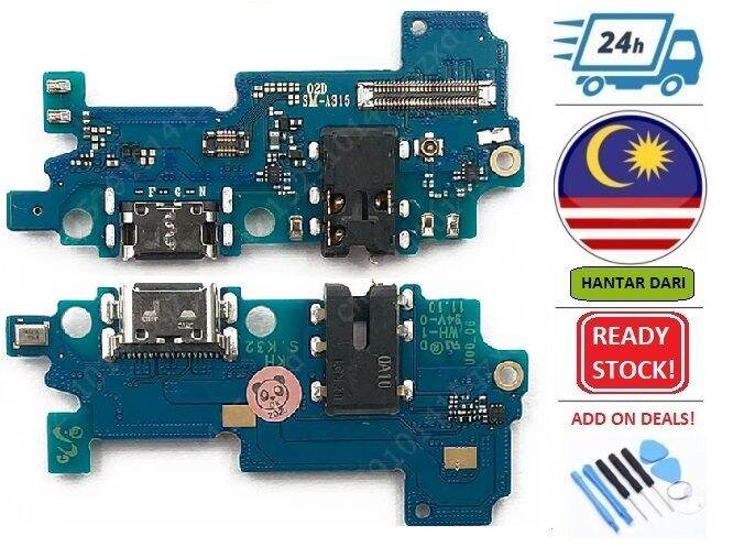 BSS Samsung A31 A315 Charging Board / Ui Main Ribbon / Buzzer / On Off ...