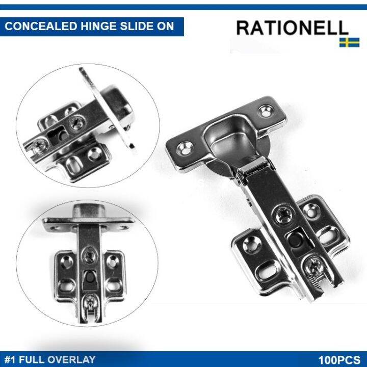 Concealed Cabinet Hinges #1 Full Overlay Ordinary (Bundle of 100pcs ...