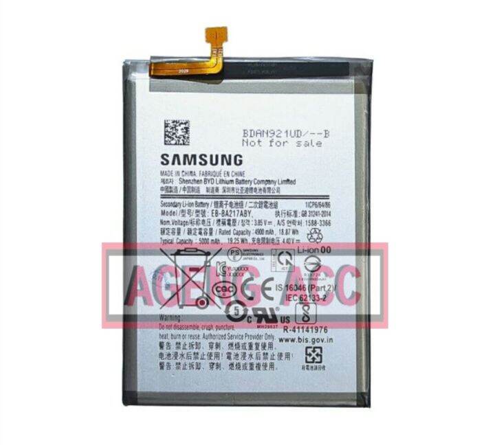 Batre Samsung Galaxy A21S Batu Baterai Battery Tanam Original | Lazada ...