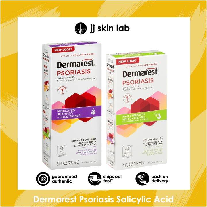 Dermareste Psoriasis Medicated Shampoo Plus Conditioner / Max Strength ...