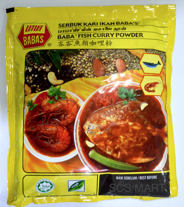 BABA Fish Curry Powder 250G 峇峇鱼类咖喱粉 Serbuk Kari Ikan BABA'S | Lazada