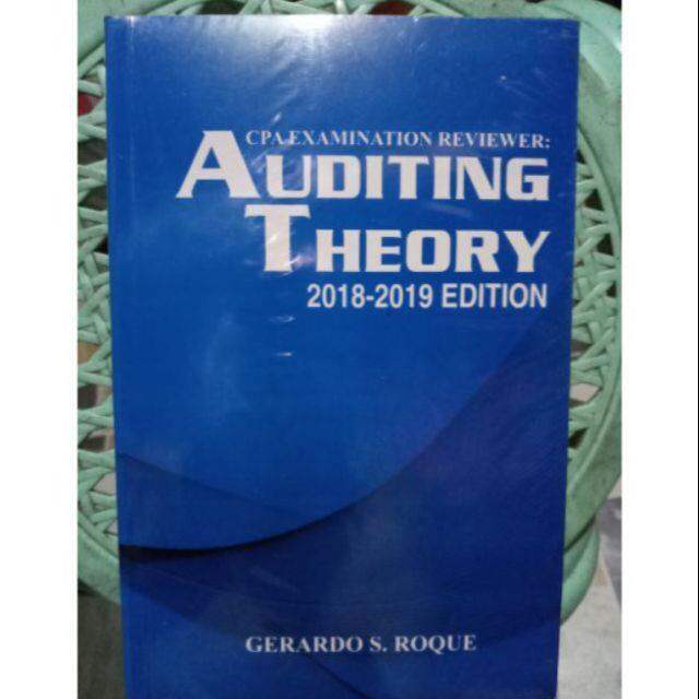 AUDITING THEORY 2018-2019 EDITION | Lazada PH
