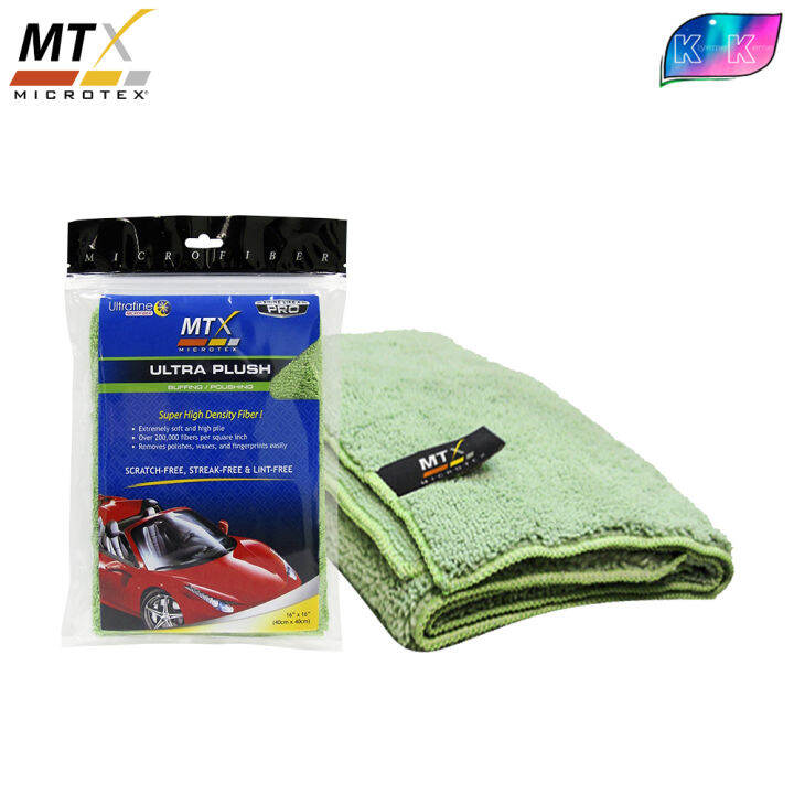 Microtex Ultra Plush High Pile 16" x 16" (Buffing/Polishing Microfiber ...