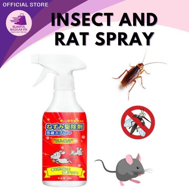 Blissful JAPAN NATURAL ORIGINAL AFFORDABLE QUALITY RAT SPRAY REPELLING ...
