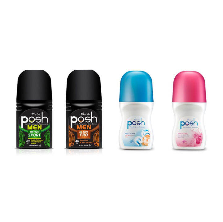 POSH DEODORANT ROLL ON | Lazada Indonesia