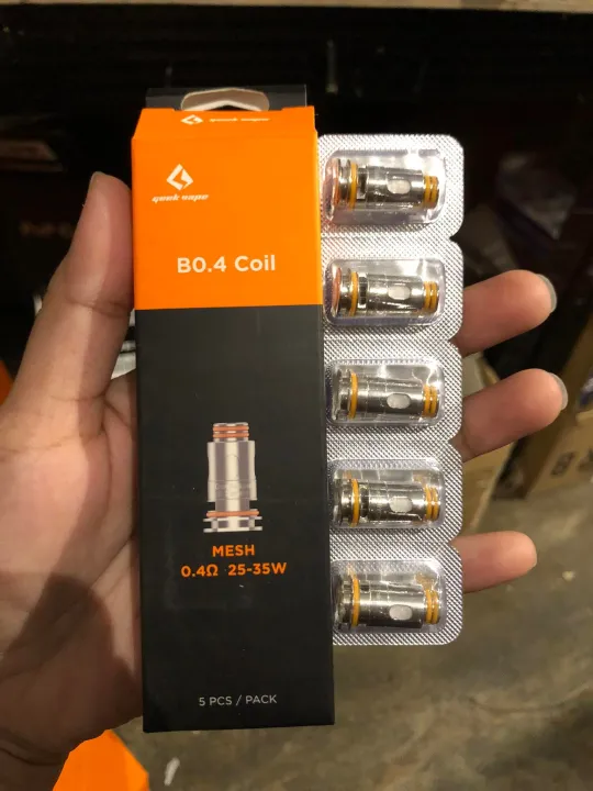 Geekvape Aegis Boost 0.4 ohms mesh Coils 5 pcs. | Lazada PH
