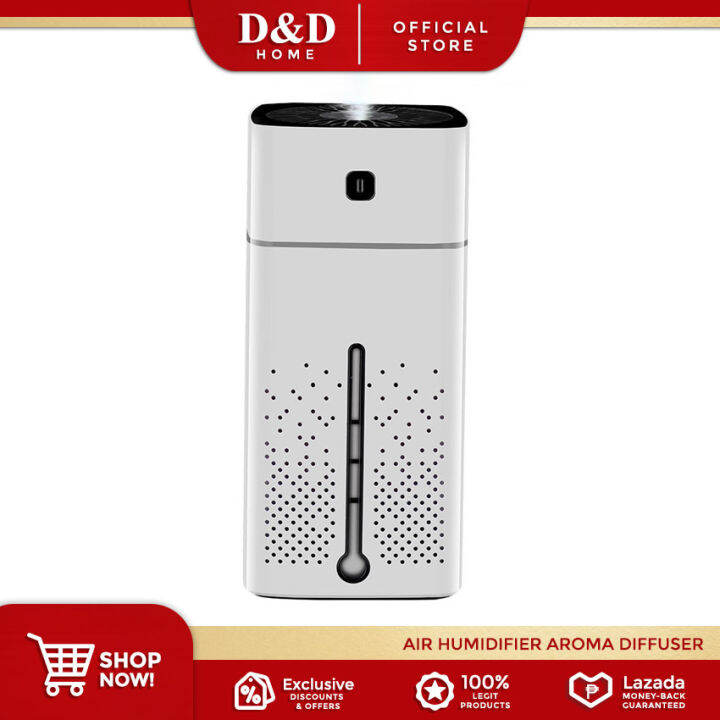 D&D Home | KS600 1L Large Capacity Humidifier Aroma Diffuser | Lazada PH