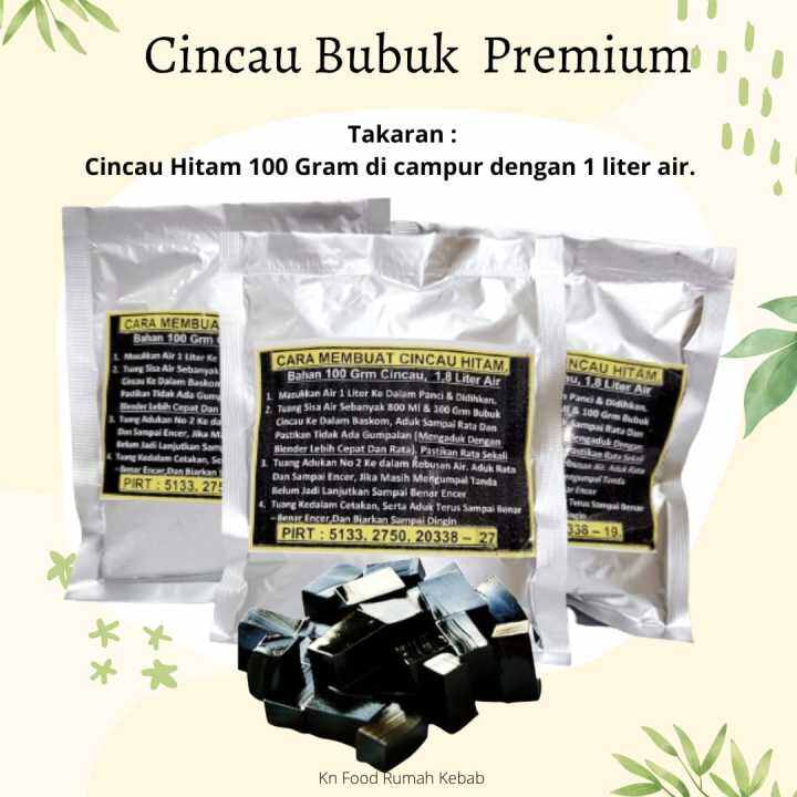 Bubuk Cincau Hitam 1 ONS - Bubuk Cincau Hitam -100 gram bubuk cincau ...
