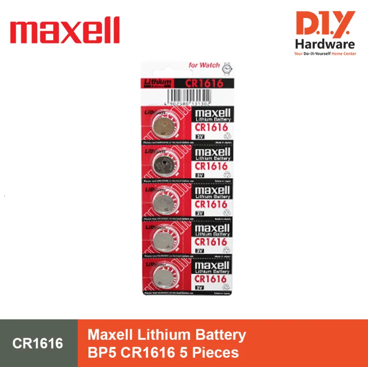 Maxell Lithium Alkaline Battery 2pcs BP5 | Lazada PH