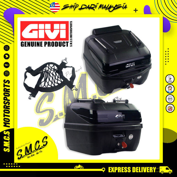 [𝗟𝗔𝗦𝗧 𝗨𝗡𝗜𝗧] GIVI Box Bold B32NB-ADV (Full Black) With Extra Accessories Heavy Duty (𝟭𝟬𝟬% 𝗢𝗥𝗜𝗚𝗡𝗔𝗟 ...