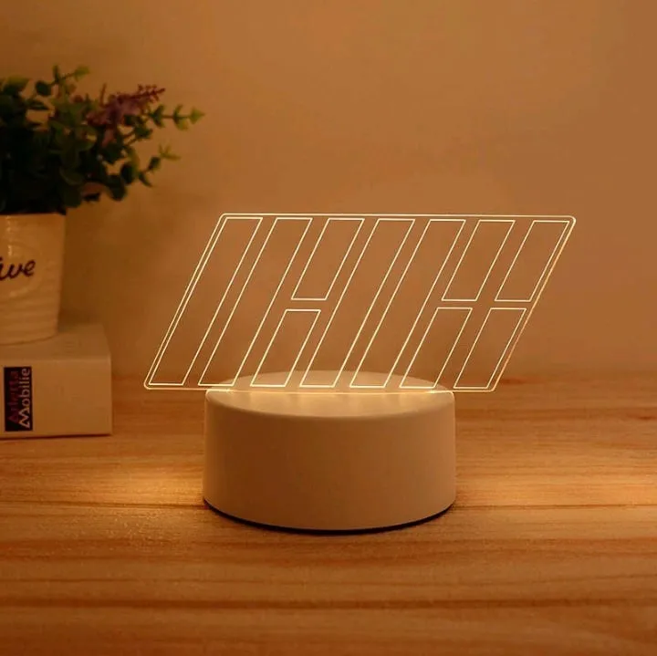 KPOP GROUP 3D Creative Led Lamp [IKON] | Lazada PH