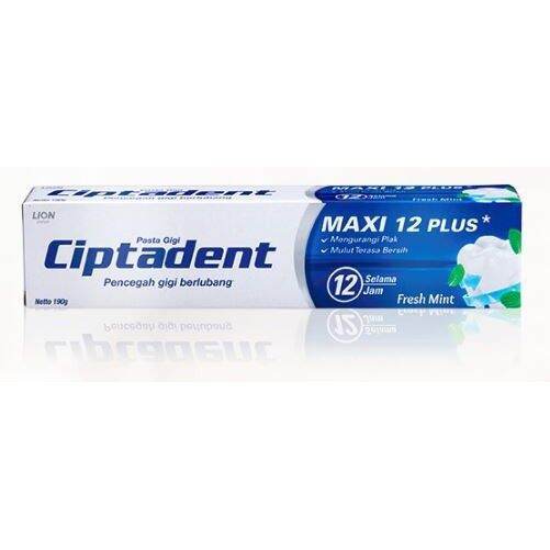 CIPTADENT Pasta Gigi 120gr - FRESH MINT BPOM / Ciptadent Toothpaste ...
