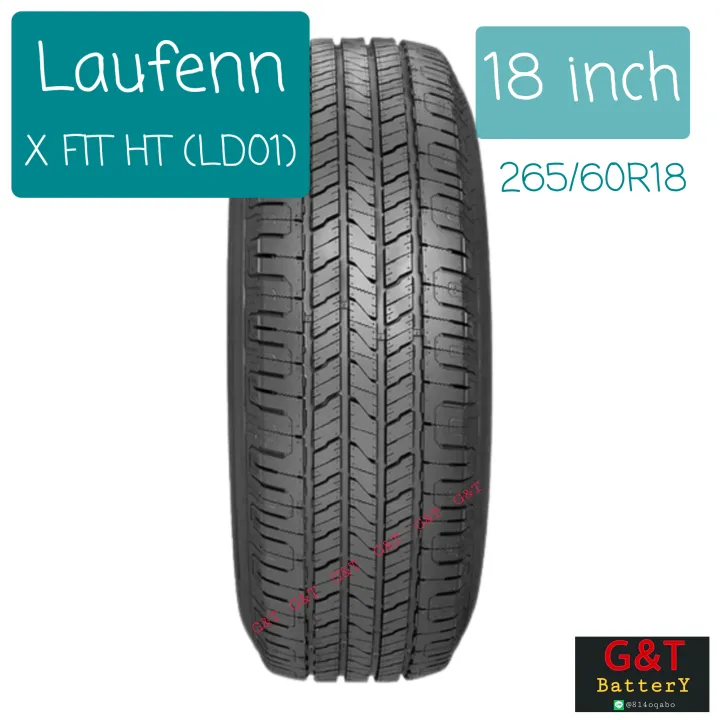 Laufenn Tire (X FIT HT) LD01 ยางรถยนต์ลอฟเฟน ขอบ18" จำนวน 1 เส้น 265/60R18 | Lazada.co.th