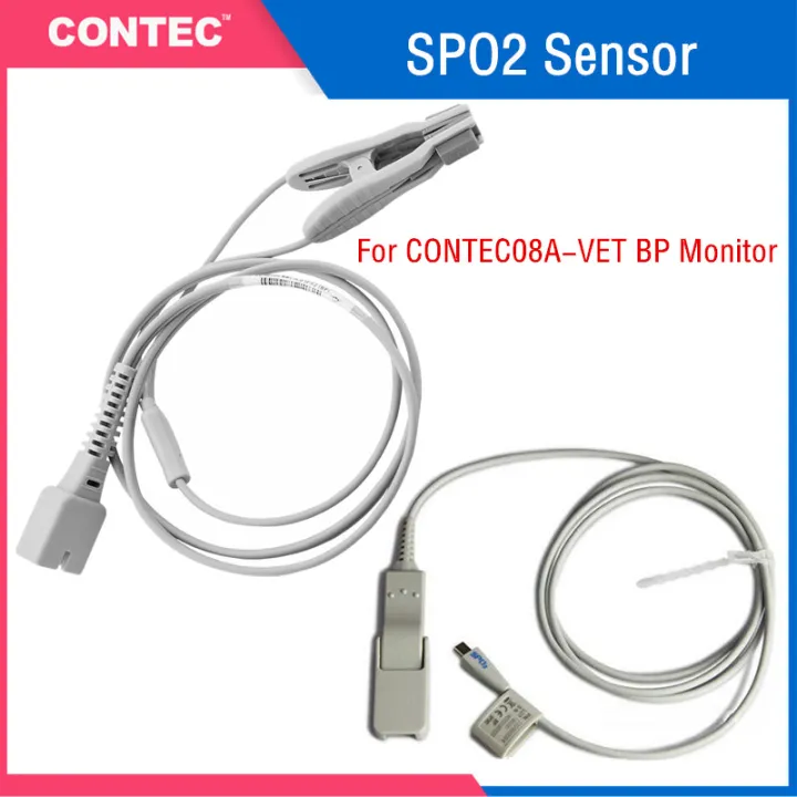 CONTEC 10pin VET Tongue Spo2 probe for CONTEC Digital Blood Pressure ...