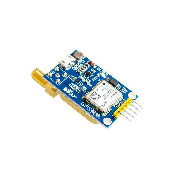 Module GPS Ublox Neo-6M V2 Neo 6M Micro USB double antena for Arduino ...