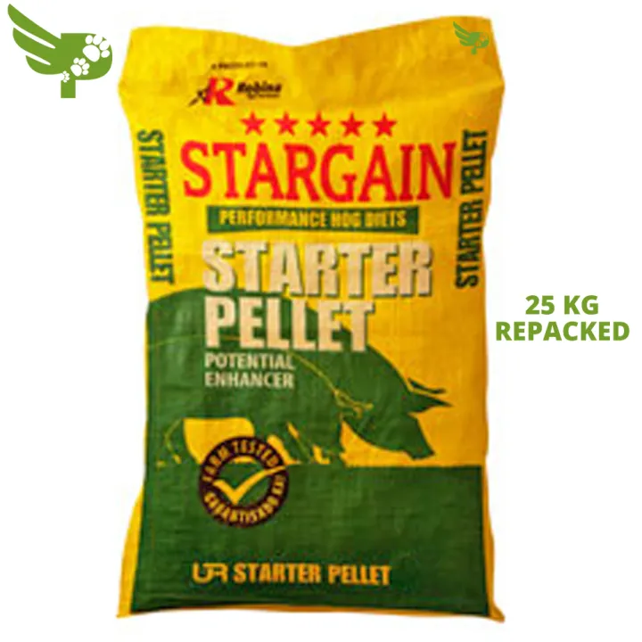 Stargain Starter Pellet 25KG Repacked - Potential Enhancer - For Pigs ...