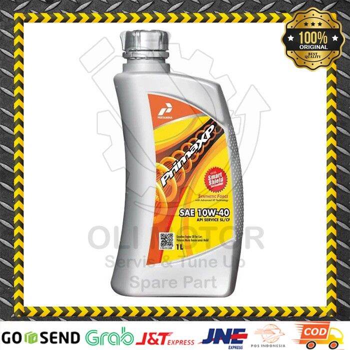 Oli Mesin Mobil Bensin Pertamina Prima Xp 10w-40 1 Liter | Lazada Indonesia