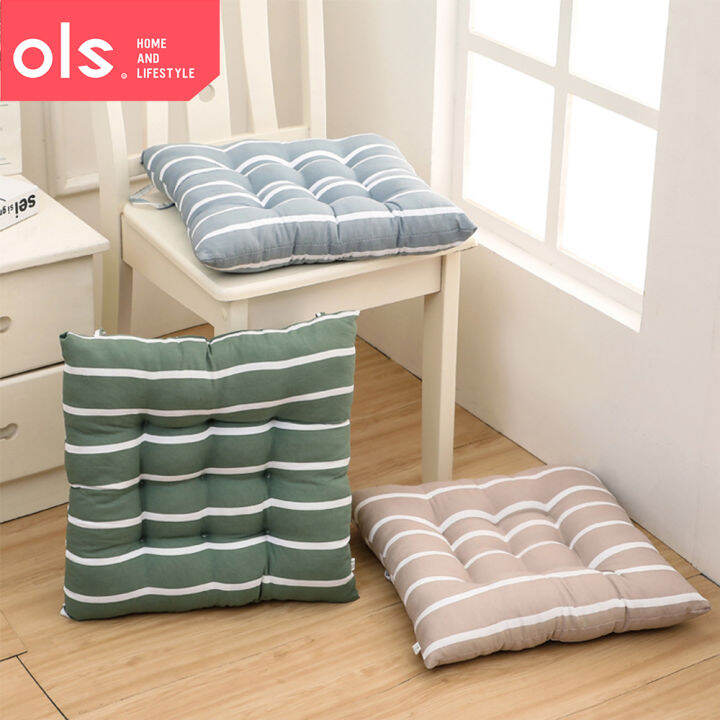 OLS Seat Cushion Pillow Sofa Chair Pad Washable Home Backrest Soft Dining Padding Tatami 40x40 ...