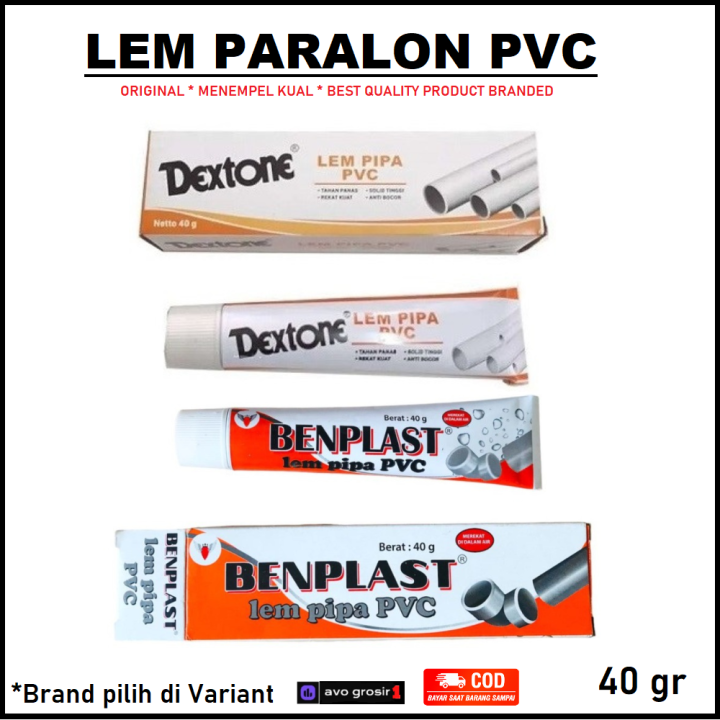 Lem paralon pipa pvc ledeng keran pompa air | Lazada Indonesia