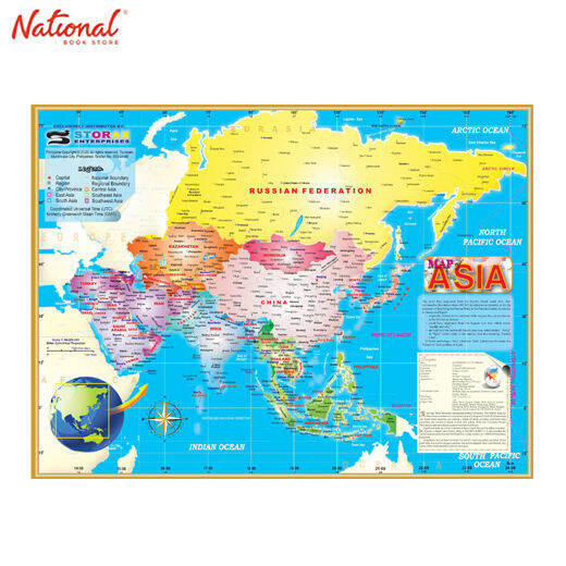 Map of Asia (small) | Lazada PH