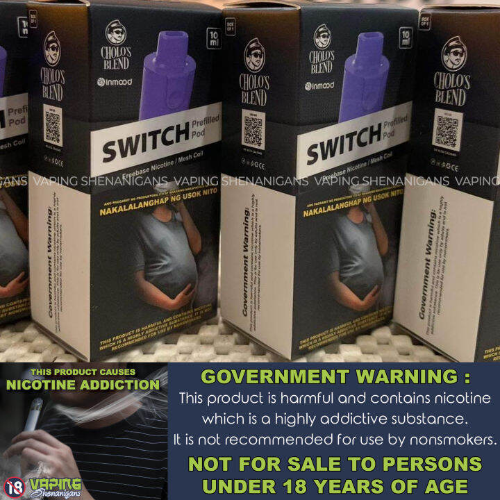 Cholo's Blend Cartridge InMood Switch Replaceable Disposable Pod ...