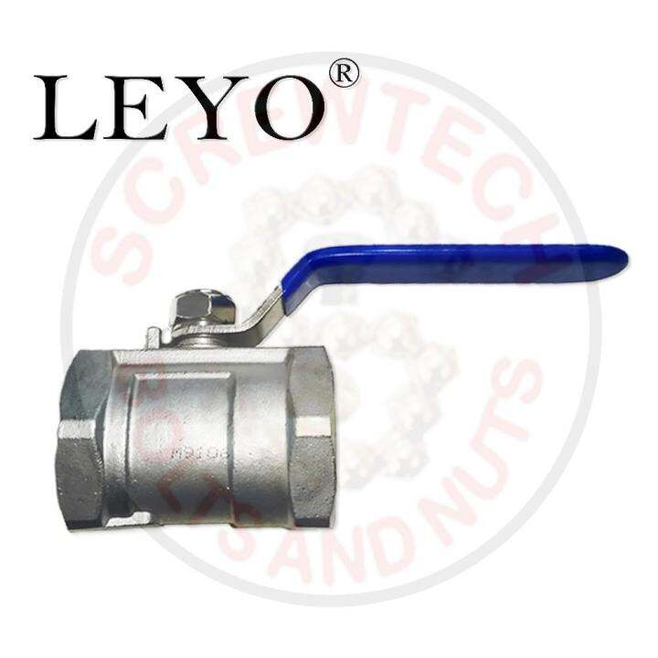 Leyo Stainless Steel Ball Valve 1/4 | Lazada PH