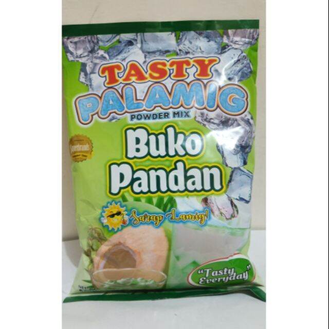 tasty palamig buko pandan juice powder 500 grams for sale | Lazada PH