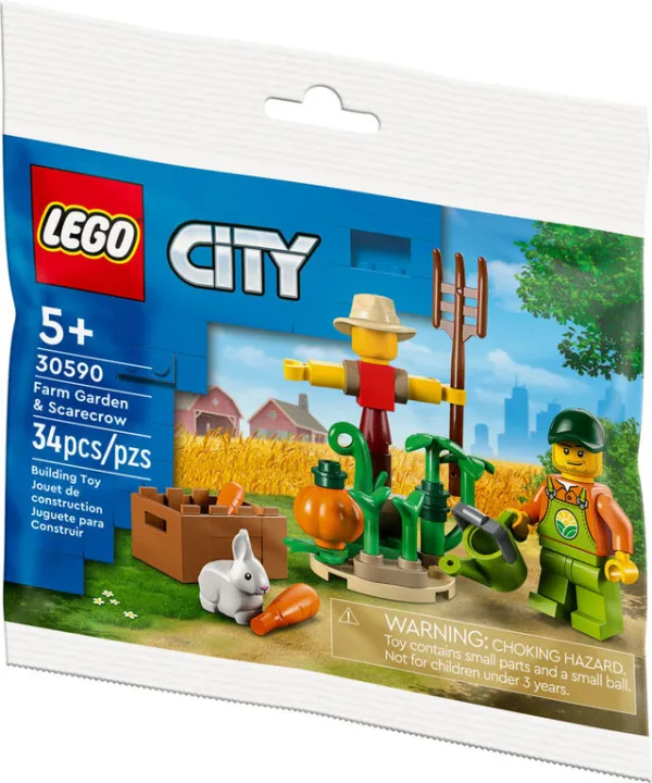 LEGO City Farm Garden and Scarecrow 30590 | Lazada.co.th