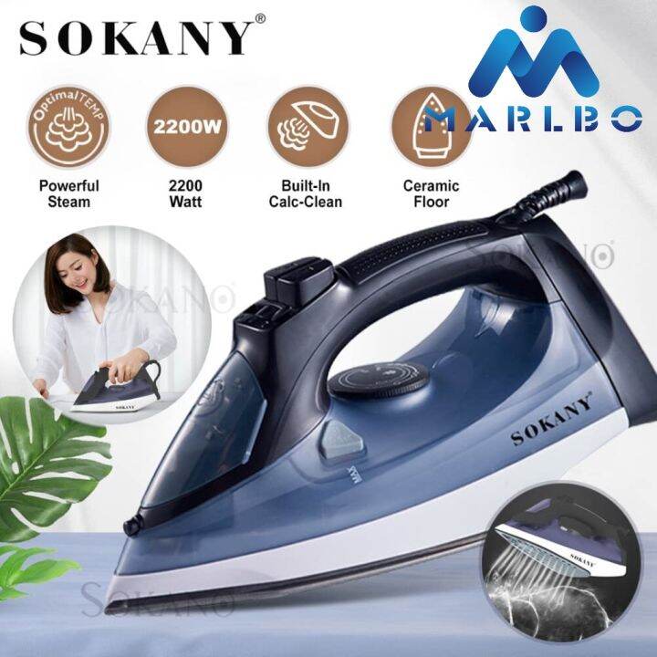 SOKANY 260 Most Popular Home Mechanical Handheld Electric clothes Irons Dry Clean Gravity ...