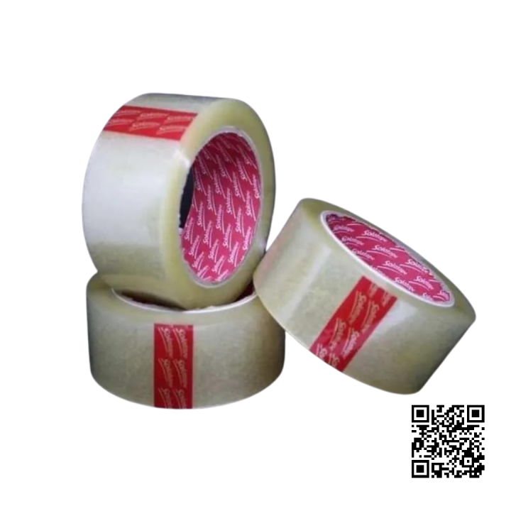 Lakban Bening SOLATAPE 45mm X 100y 1 pcs Kualitas Premium | Lazada ...