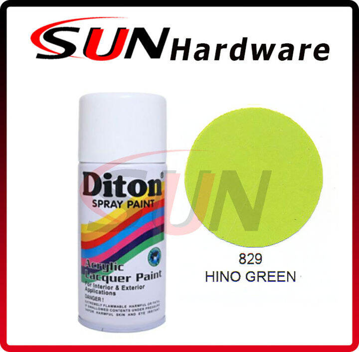 Pilox DITON 300 ml Hino Green 829 Pilox Pylox Solid Hijau Muda | Lazada ...