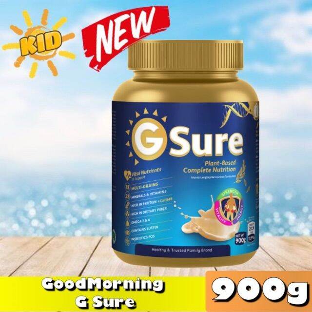 Good Morning GSure Plant-Based Complete Balanced Nutrition Beverage ...