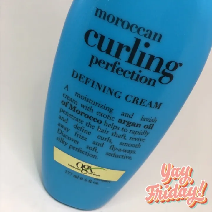 OGX Moroccan Curling Perfection Defining Cream | Lazada PH