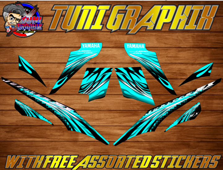 Yamaha Sniper 135 Classic Stock Decals | Lazada PH